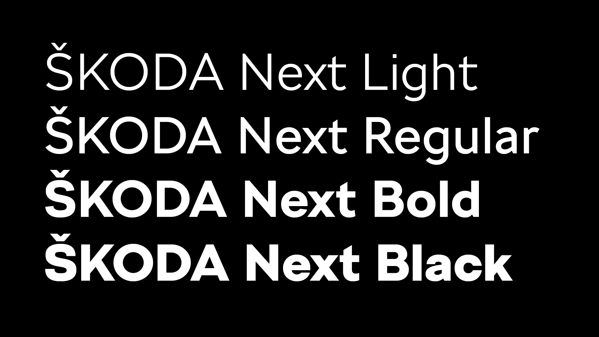 Skoda Font Skoda Font