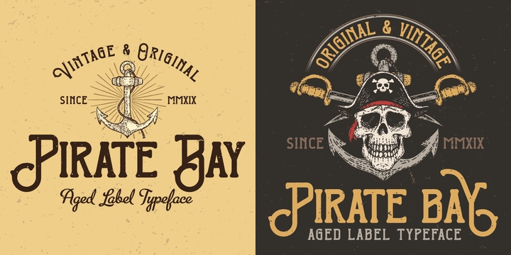Pirate Bay Font