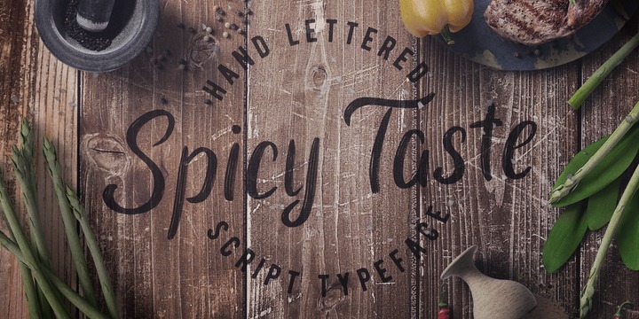 Spicy Taste Font