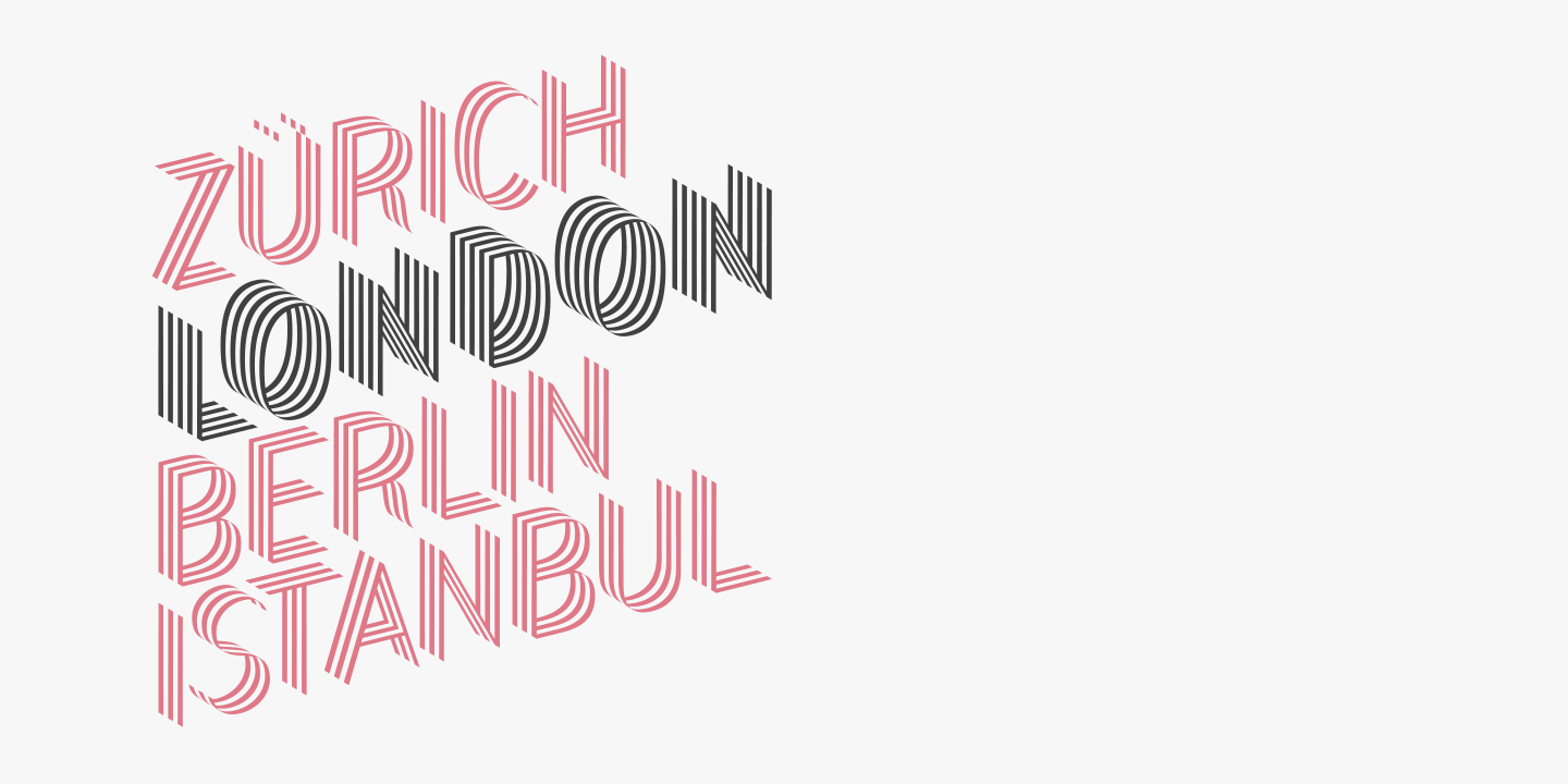 Bend Font