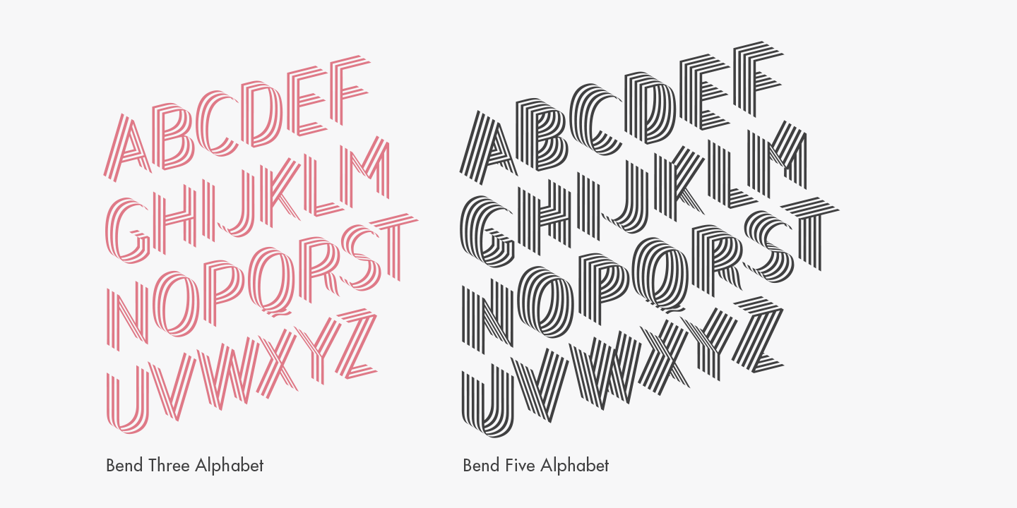 Bend Font