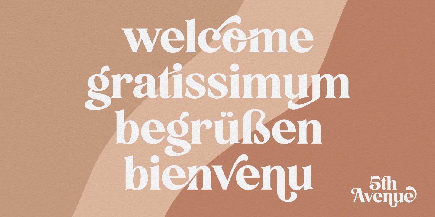 5th Avenue Font