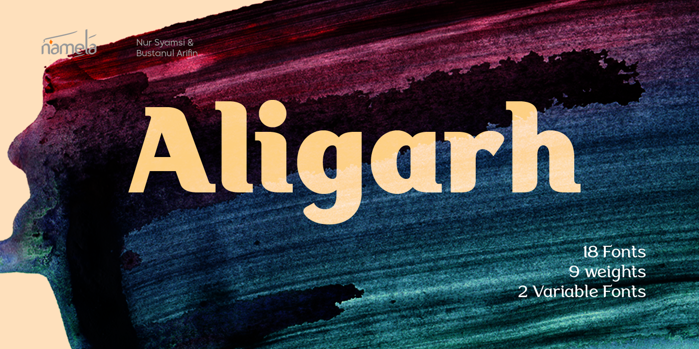 Aligarh Font