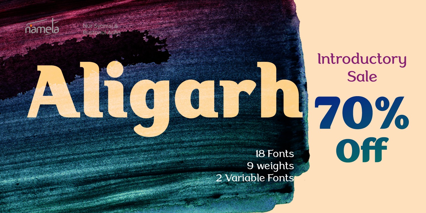 Aligarh Font