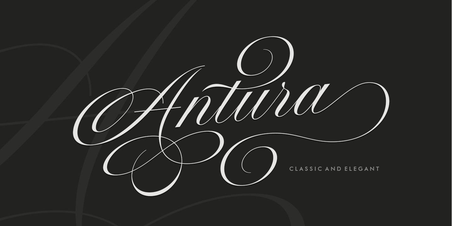 Antura Script Font