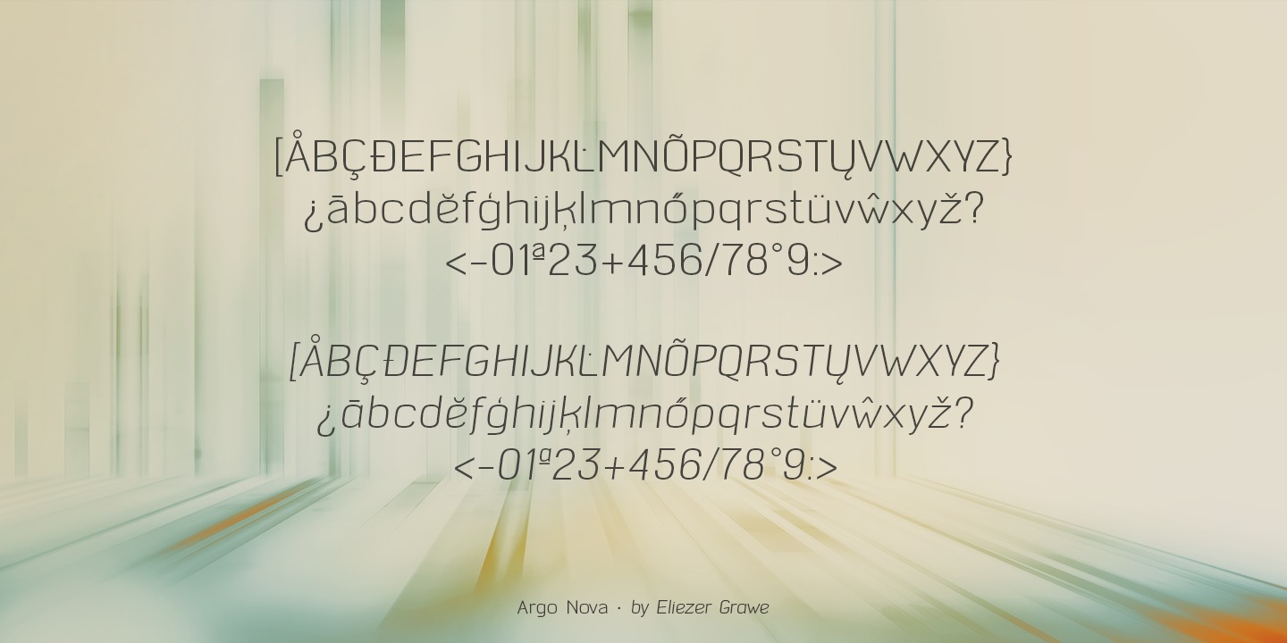 Argo Nova Font