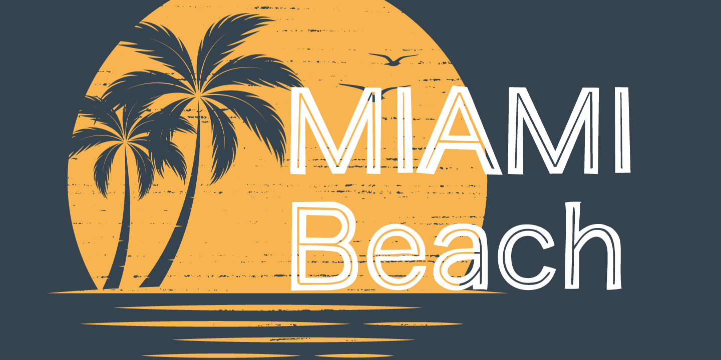 Beach Party Font