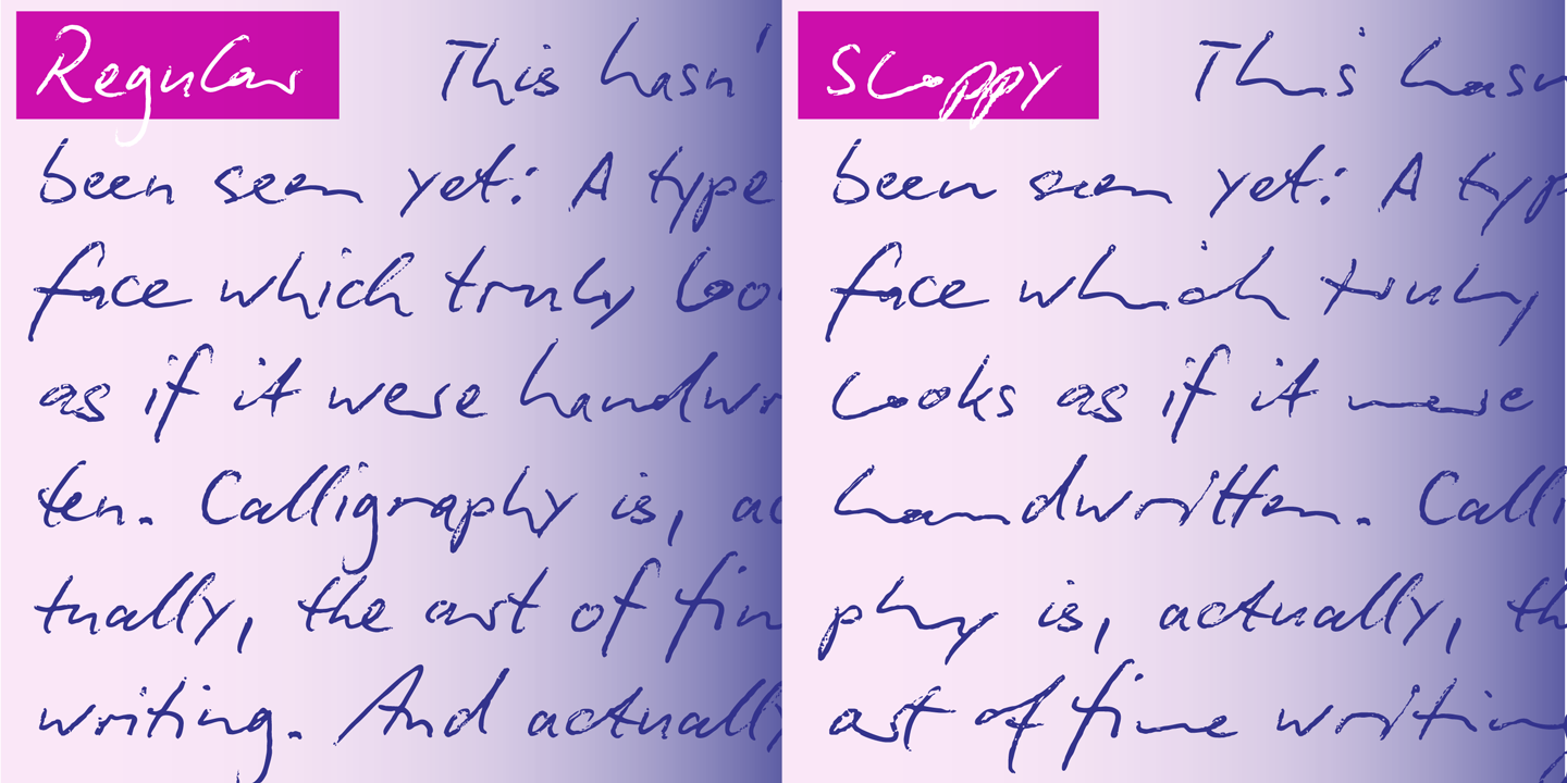 Biro Script Plus Font