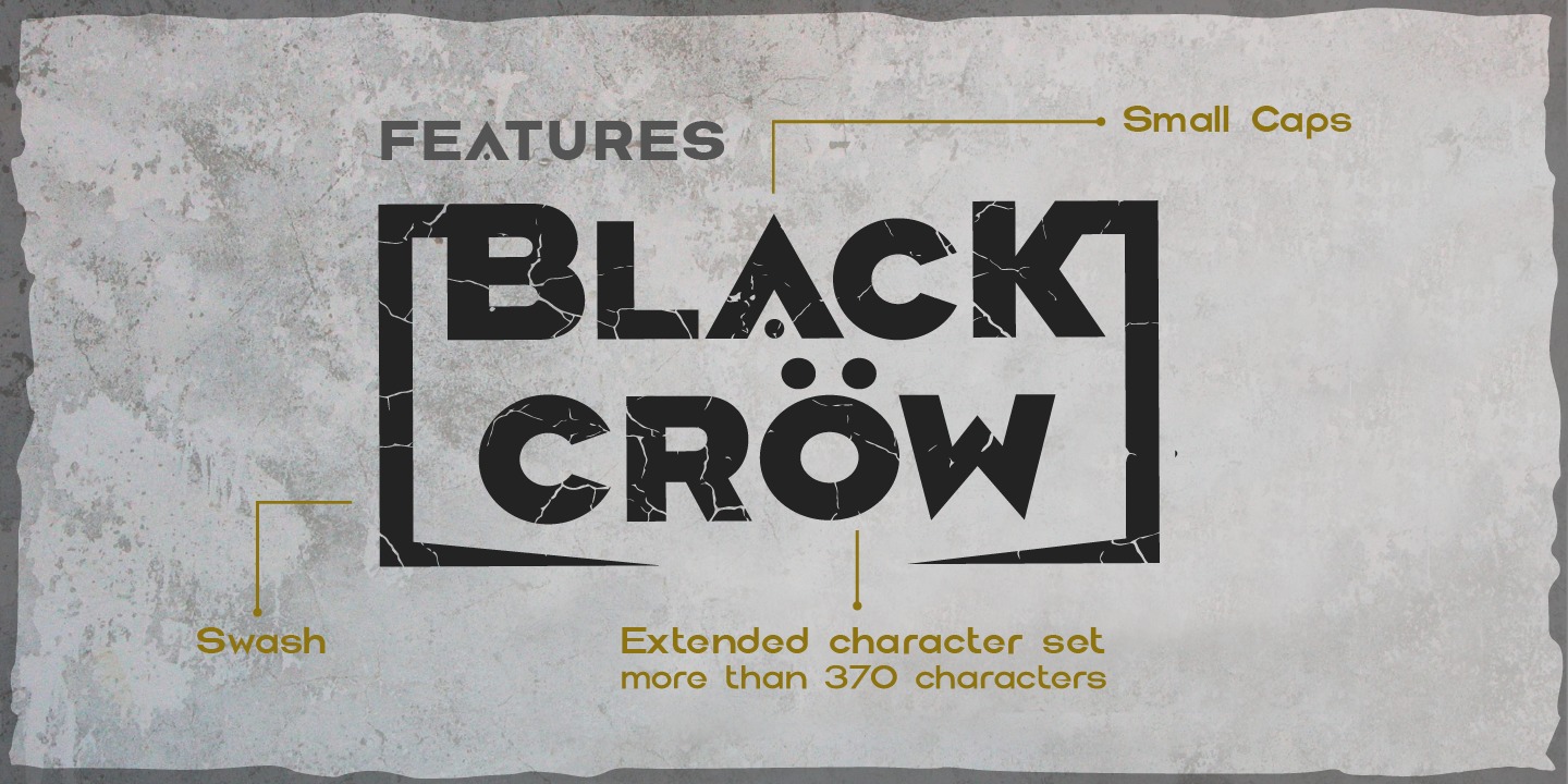 Black Crow Font