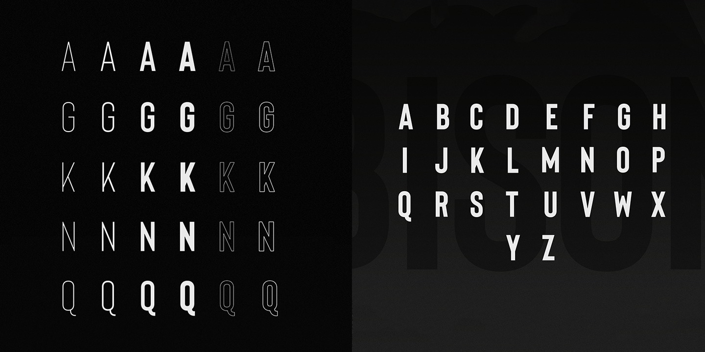 Bison Font