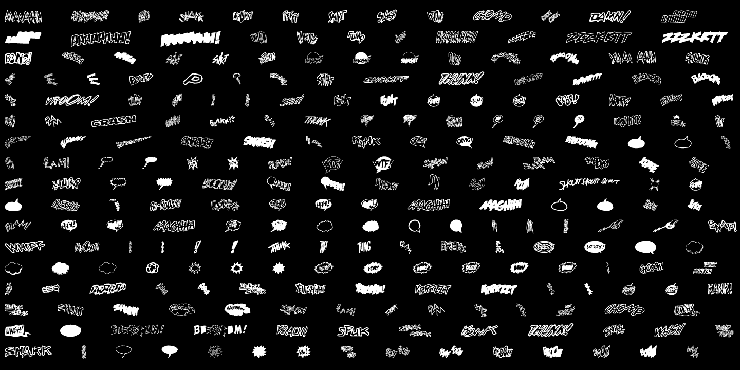Boom Pang Pow Font