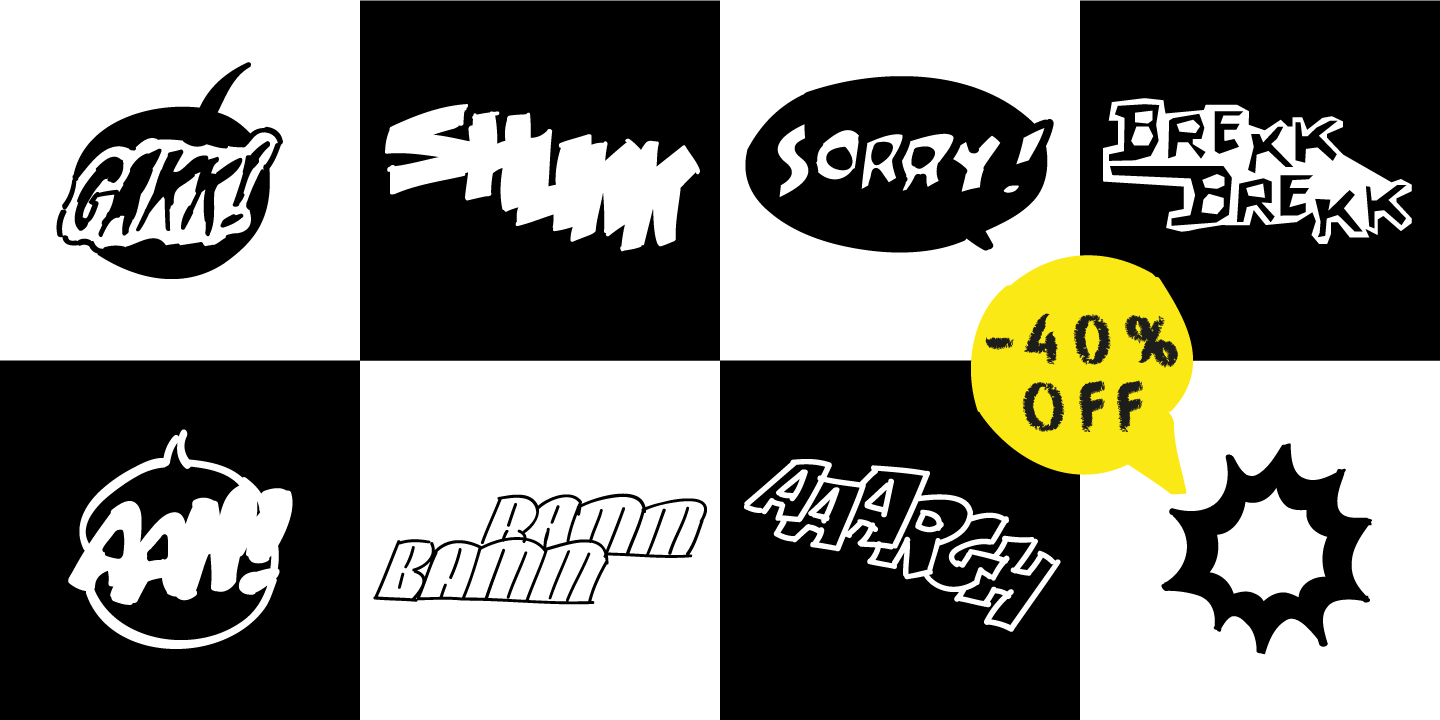 Boom Pang Pow Font