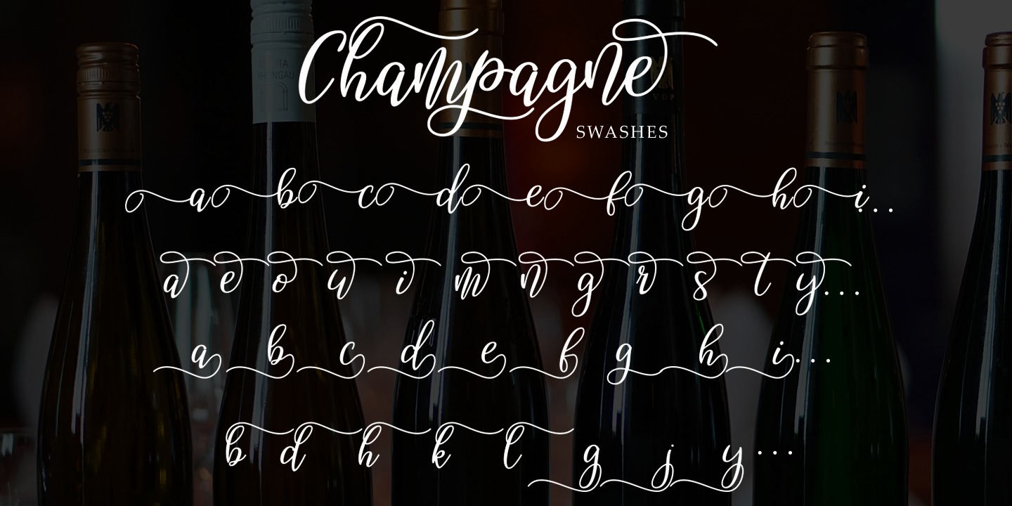 Champagne Font