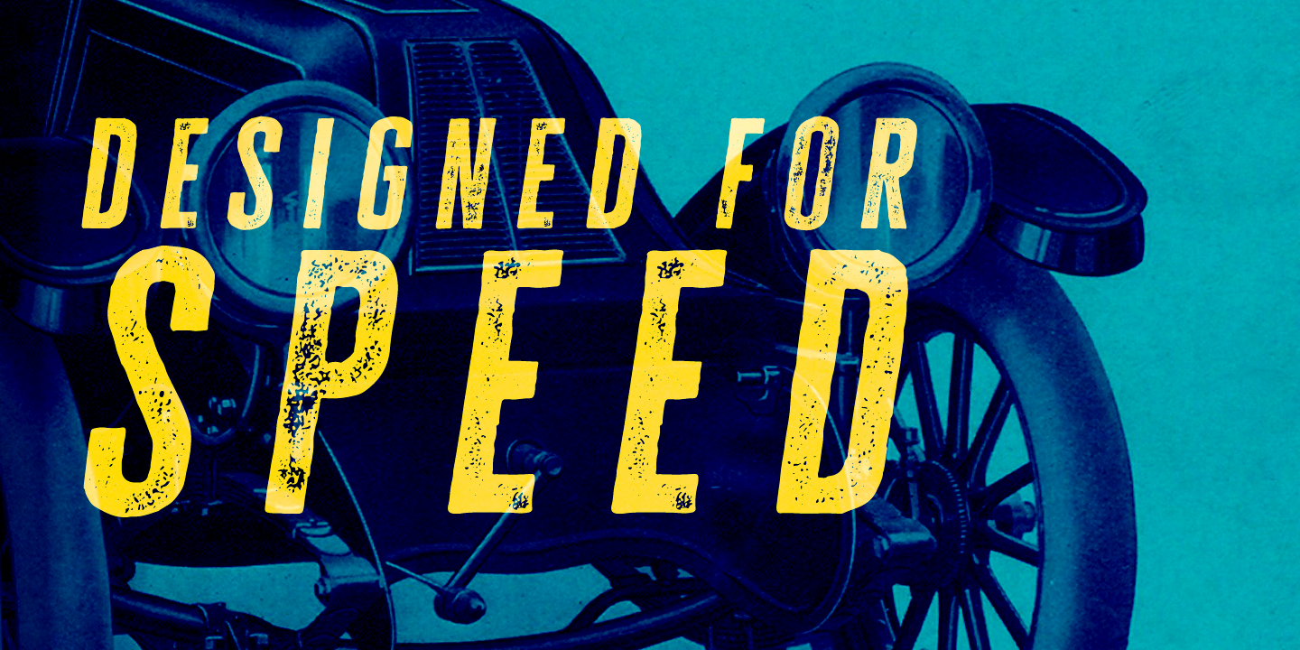 Cheddar Gothic Rough Font