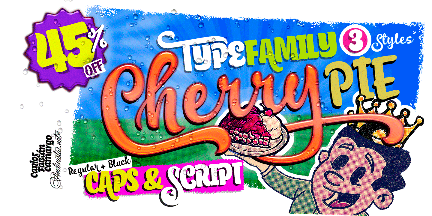 Cherrypie Font