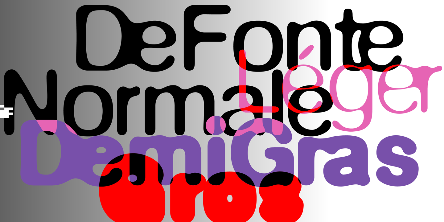 De Fonte Plus Font