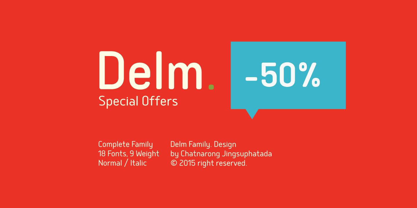 Delm Font