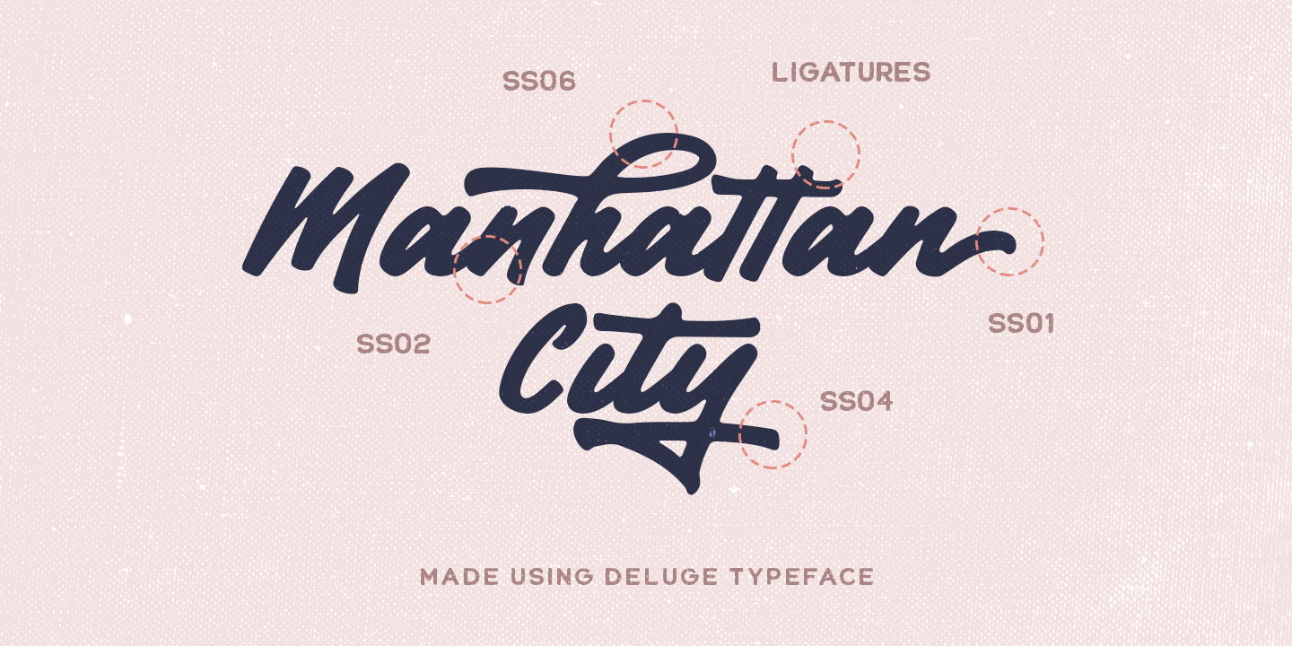 Deluge Font