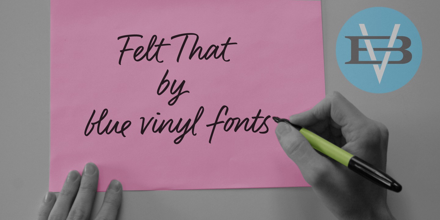 Felt That Font