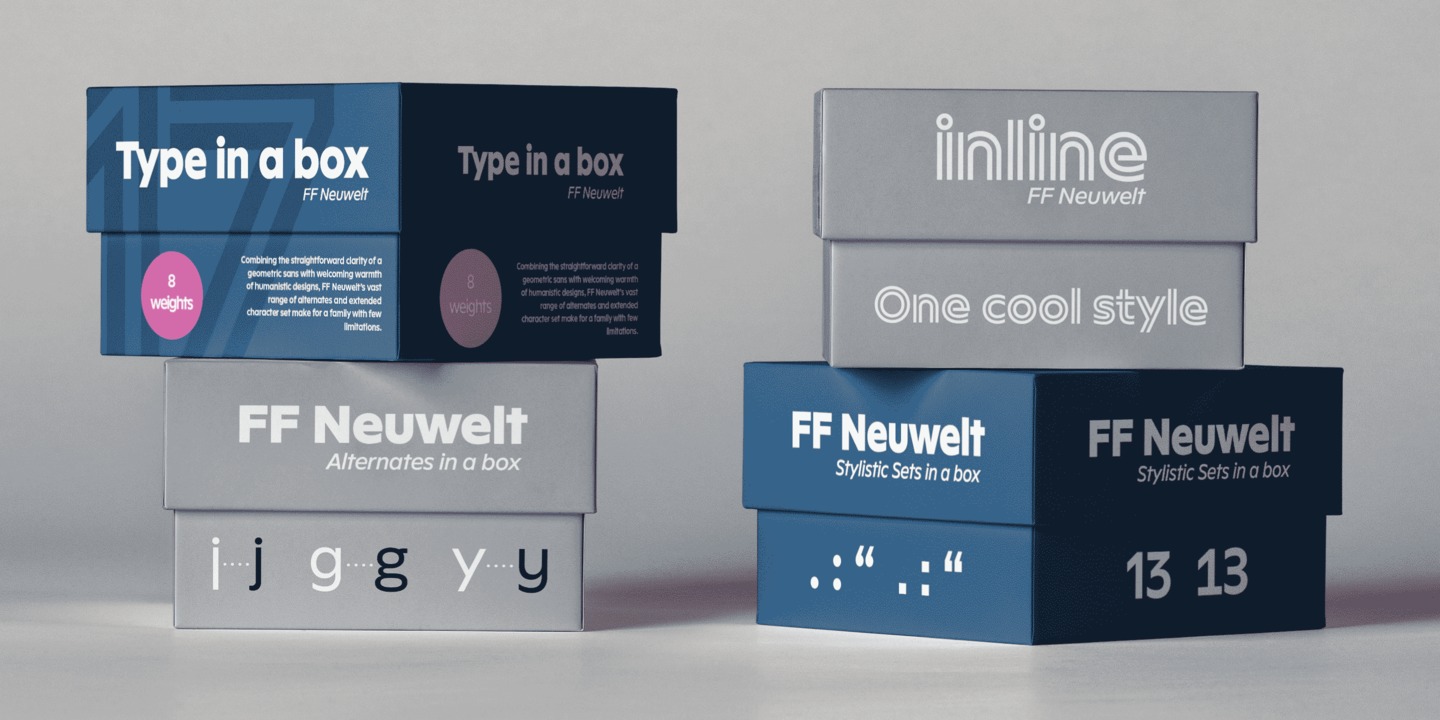 FF Neuwelt Font