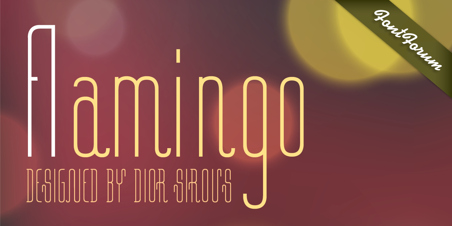 Flamingo Font