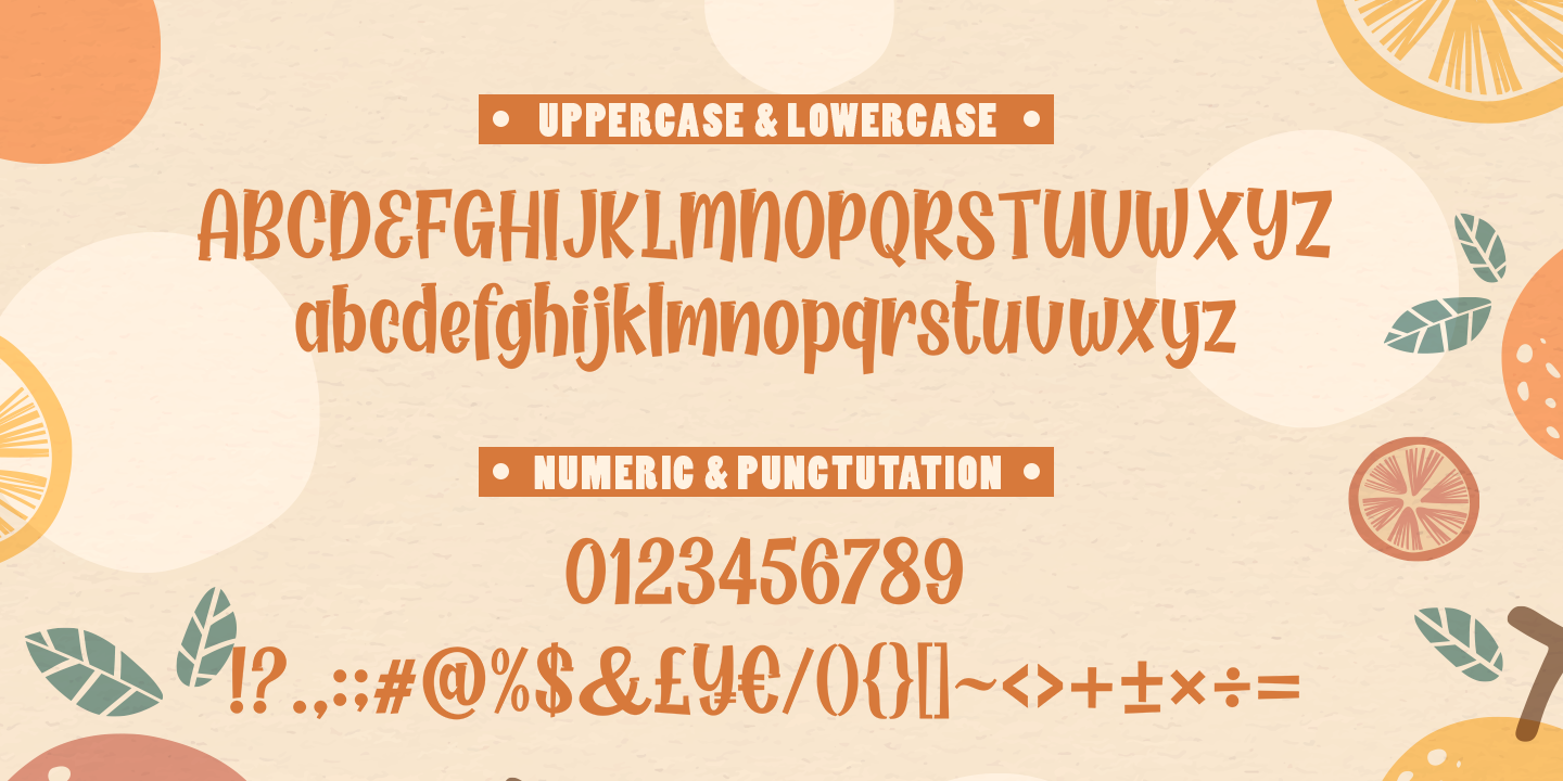 Fresh Orange Font