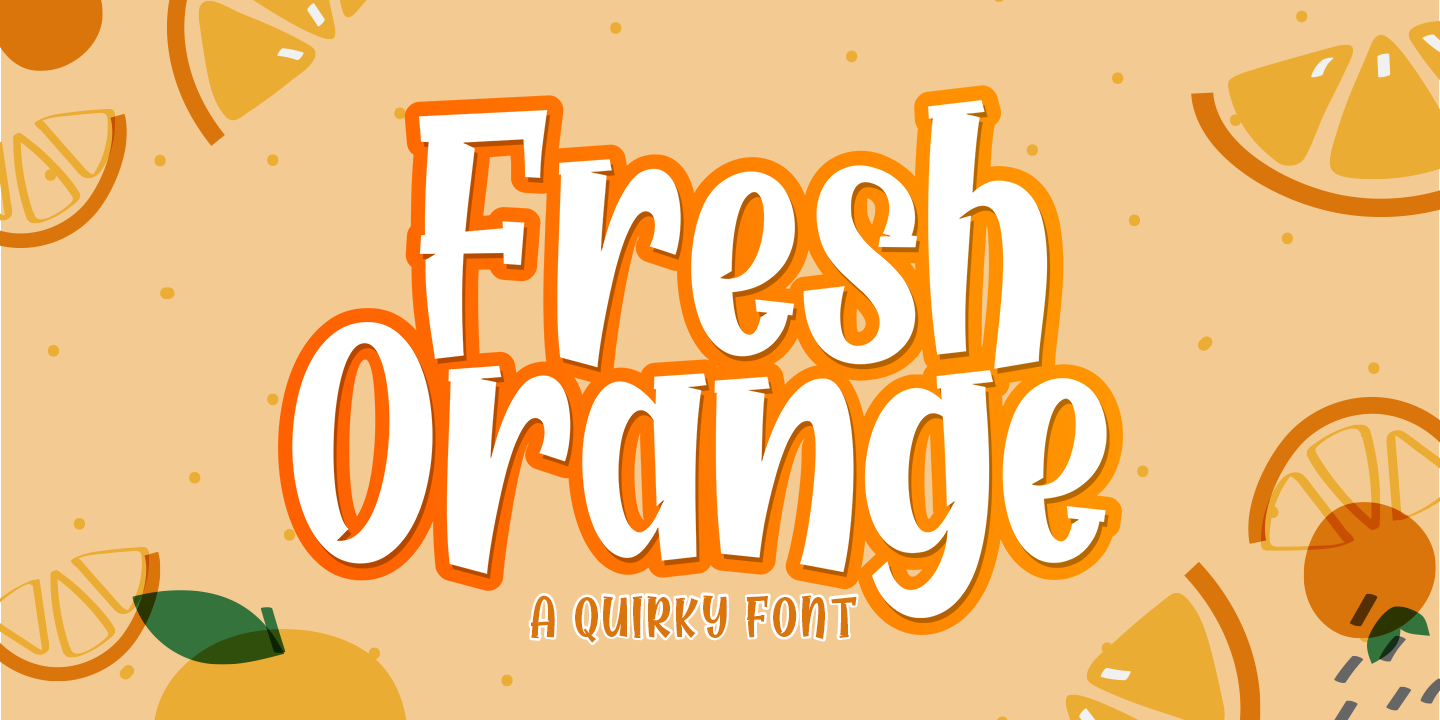 Fresh Orange Font