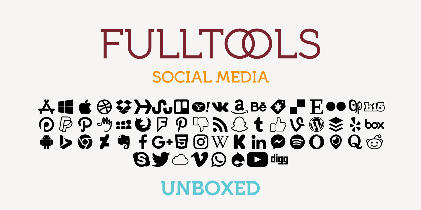 Full Tools Font