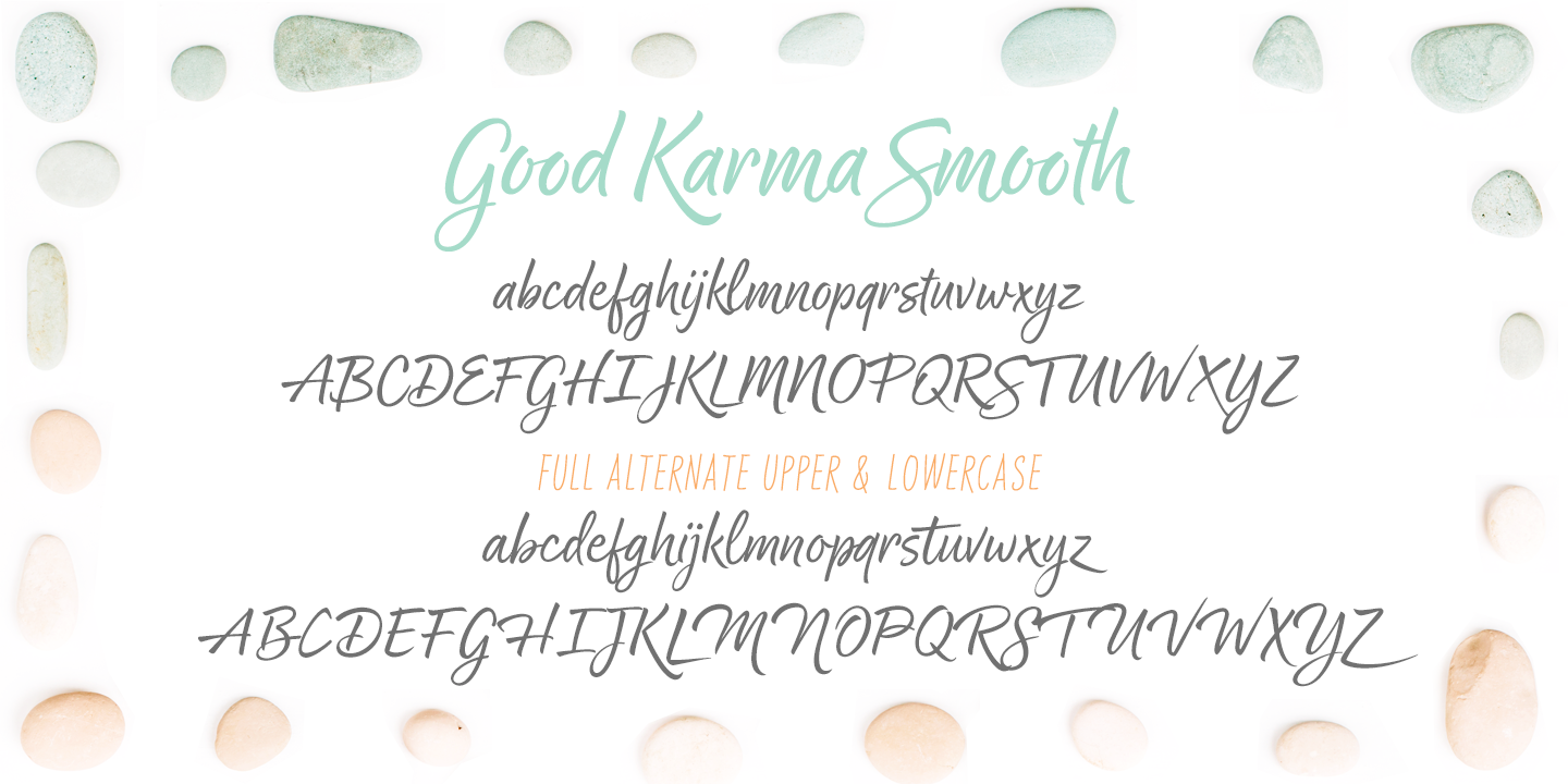 Good Karma Smooth Font