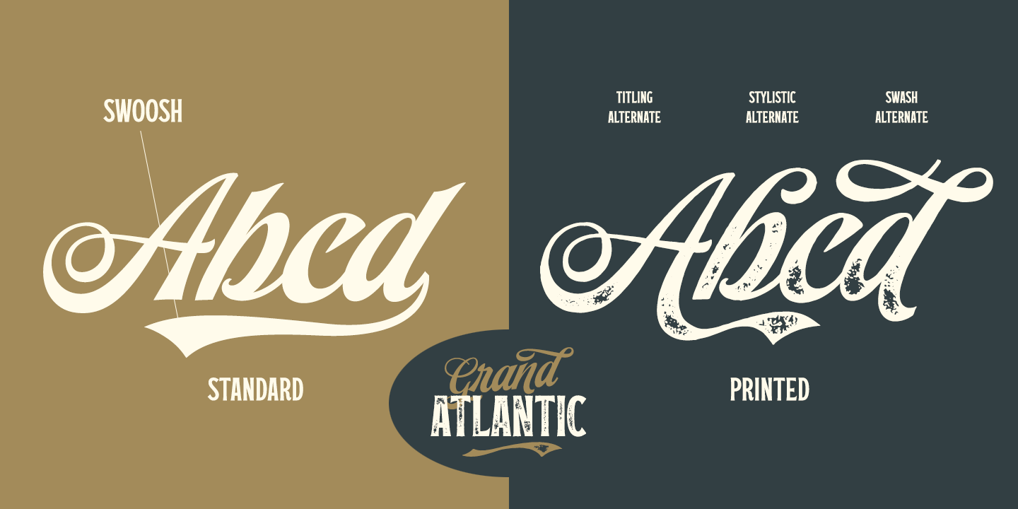 Grand Atlantic Font