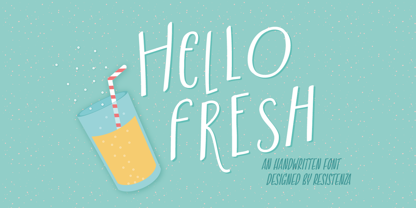 Hello Fresh Font