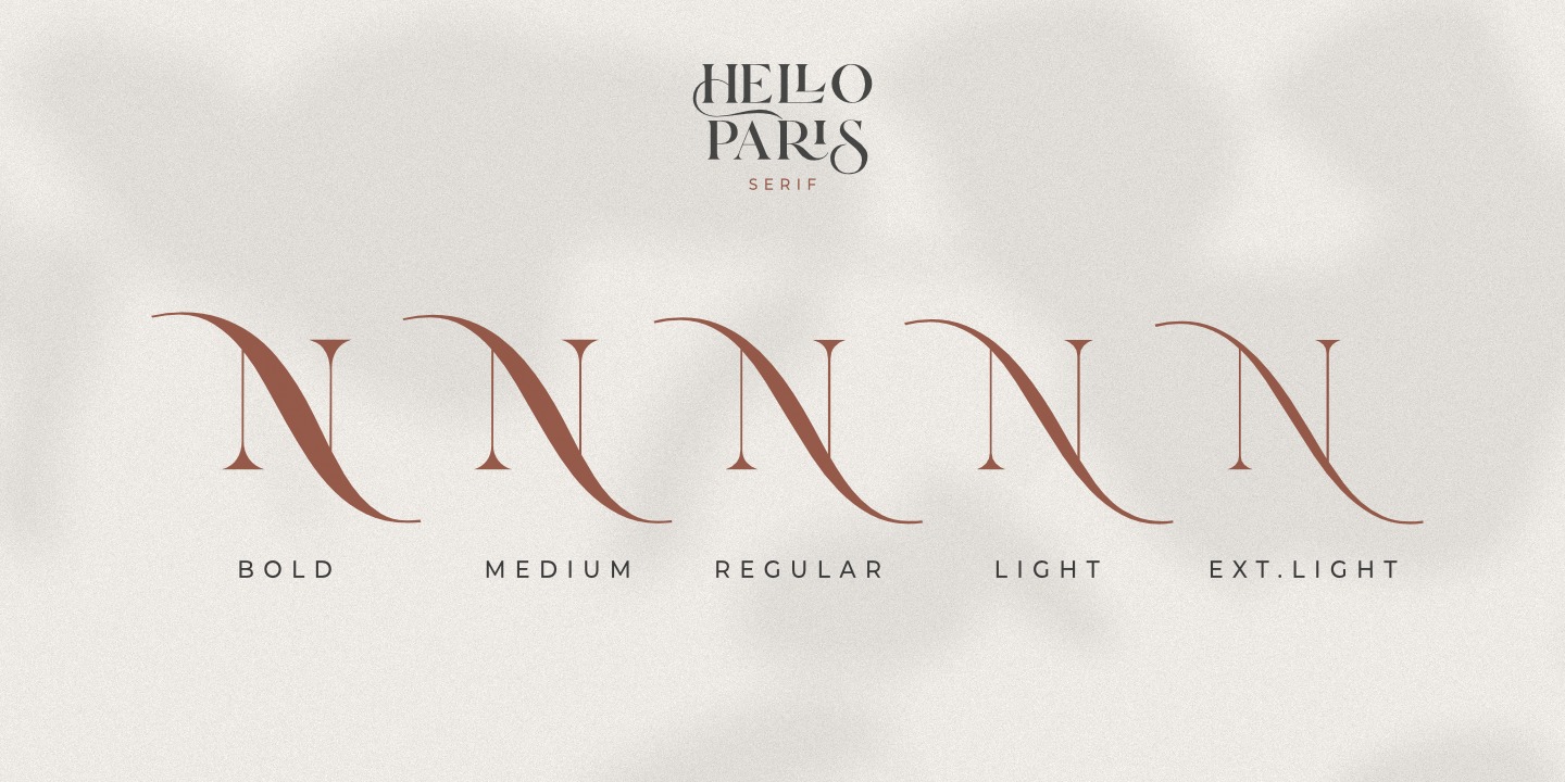 Hello Paris Font