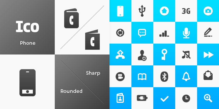 Ico Phone Font