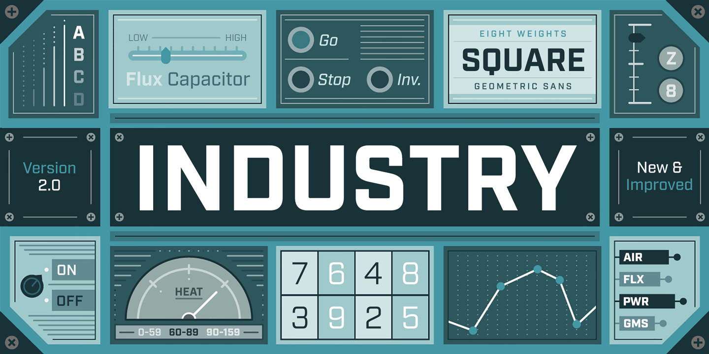 Industry Font