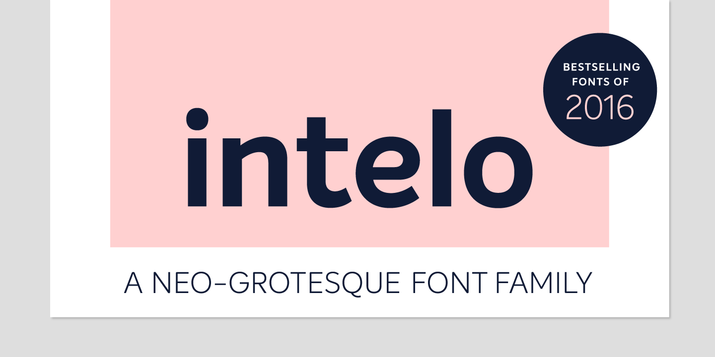 Intelo Alt Font