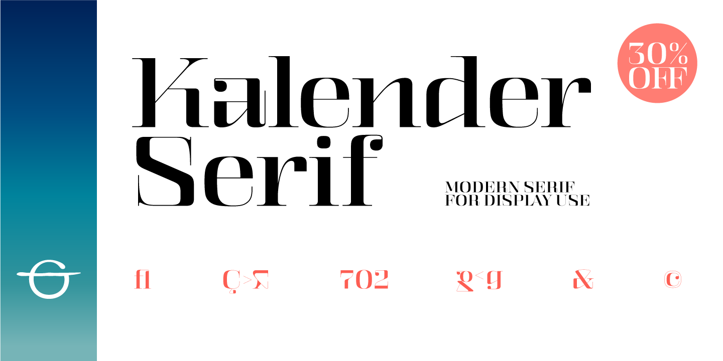Kalender Serif Font