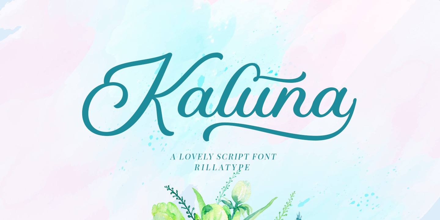 Kaluna Script Font