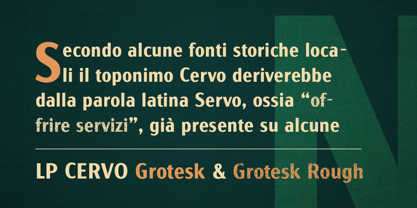 LP Cervo Font