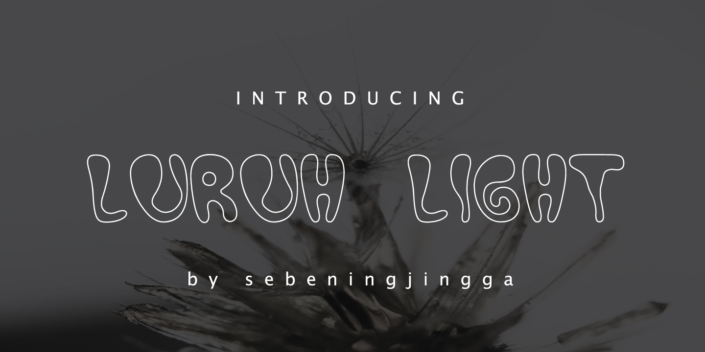 Luruh Light Font
