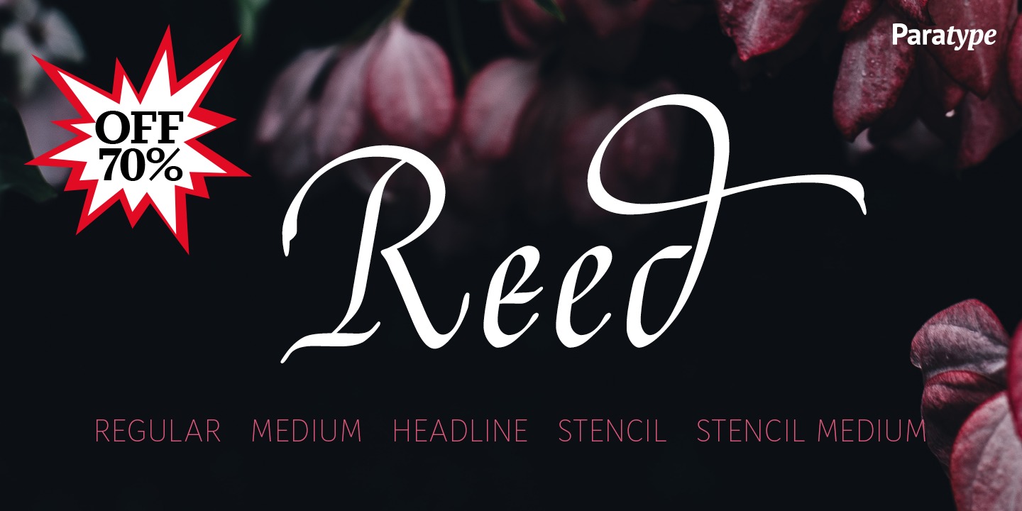 Reed Font
