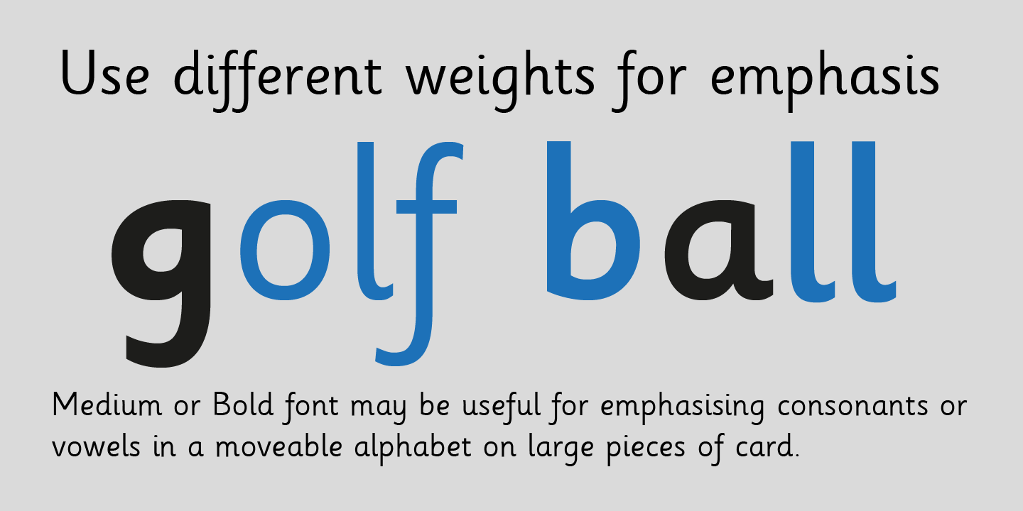 Sassoon Infant Pro Font