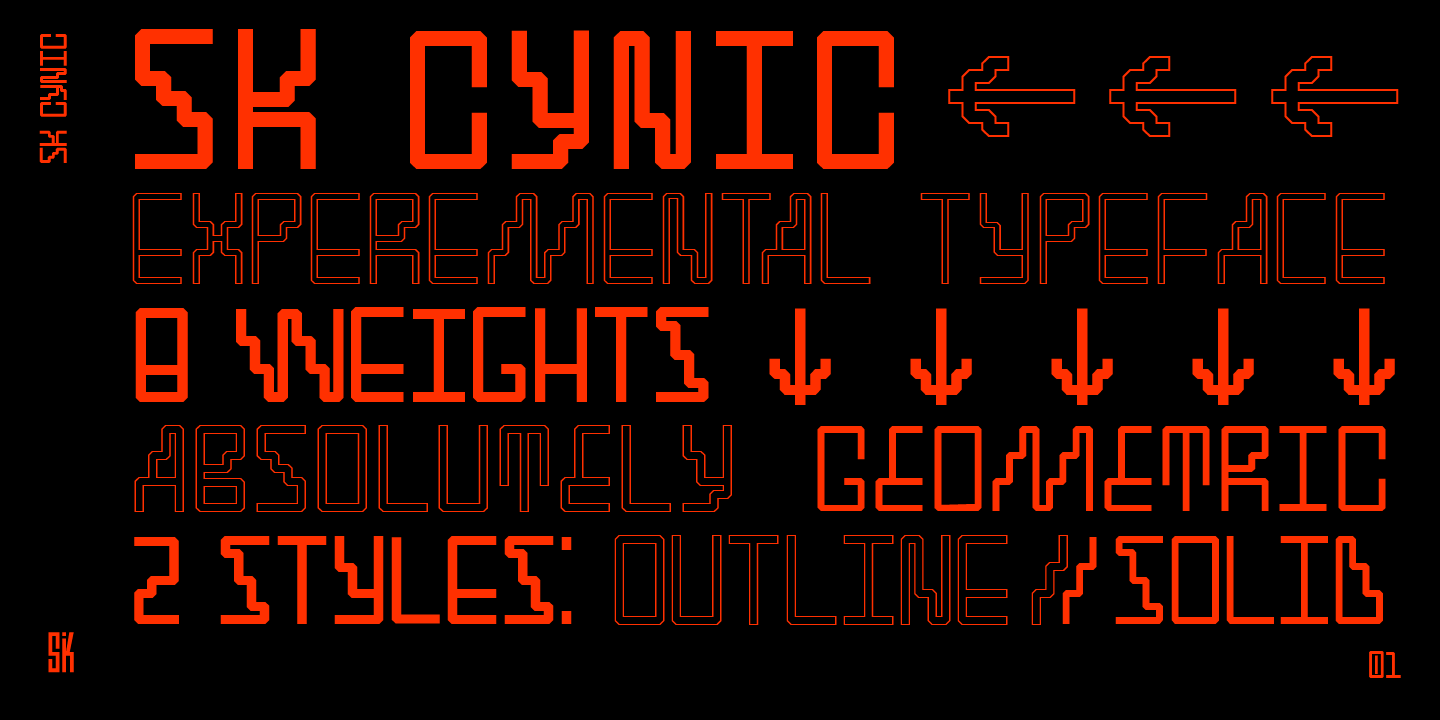 Rig Solid Font