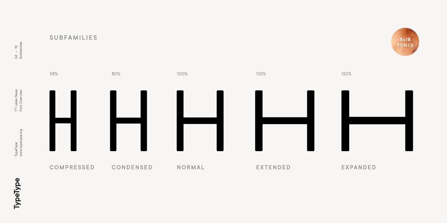 TT Lakes Neue Expanded Font