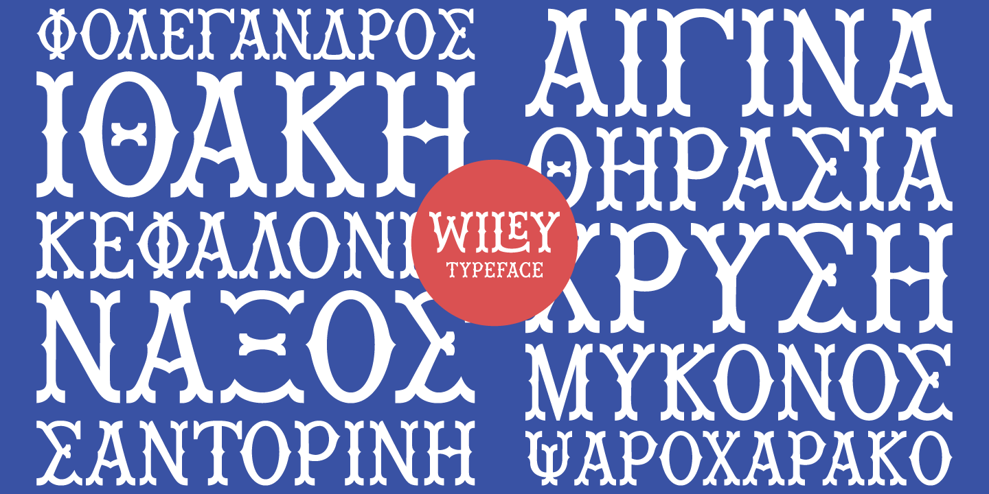 Wiley Font