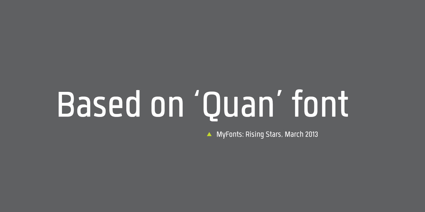 Quan Slim Font