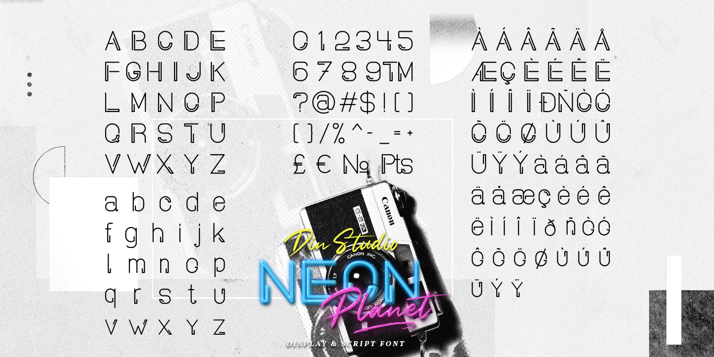 Neon Planet Font