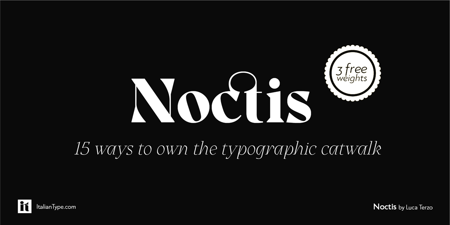 Noctis Font