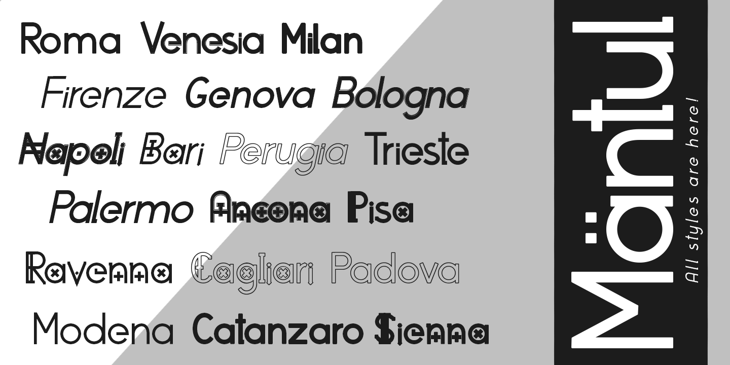 Mantul Pro Font