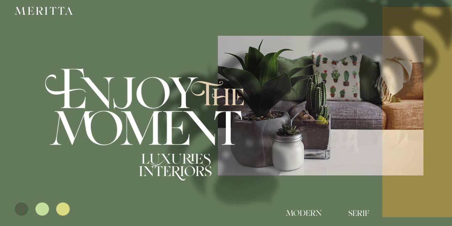 Meritta Serif Font
