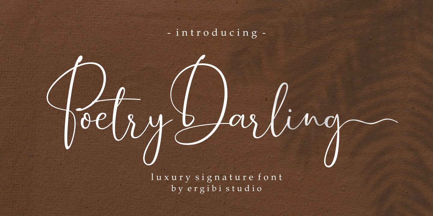 Poetry Darling Font